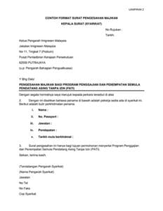 Contoh Surat Pengesahan Majikan: Awesome Panduan Lengkap 2025 - RSKU